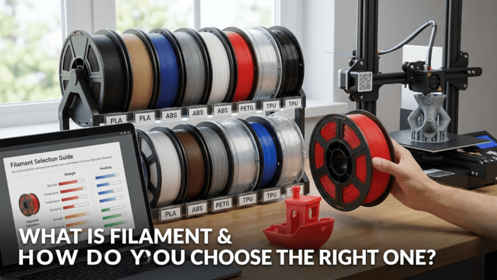 3D Printer Filament Guide: Types, Properties & How to Choose the Right ...