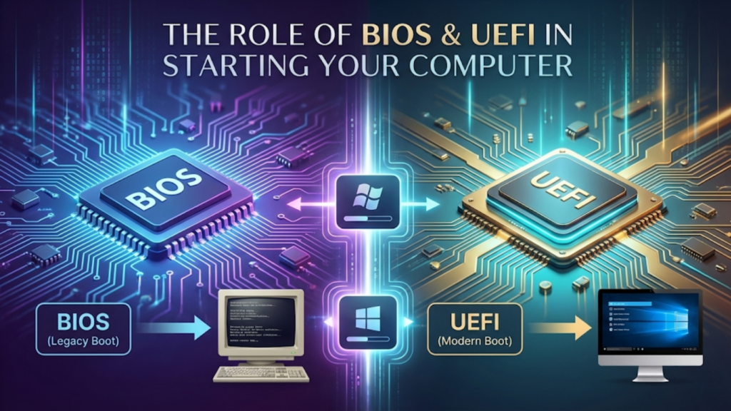 BIOS and UEFI Explained: The Role of Firmware in Starting Your Computer