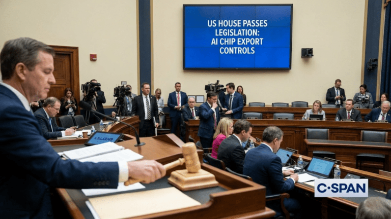 US House Passes Bill Tightening AI Chip Exports to China in 2026