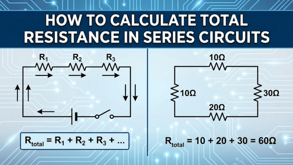 How to Calculate Total Resistance in Series Circuits: Complete Guide