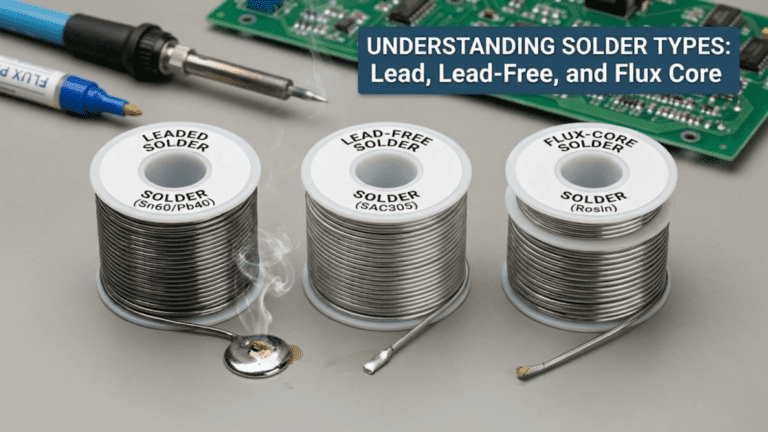 Understanding Solder Types: Lead, Lead-Free, and Flux Core Explained