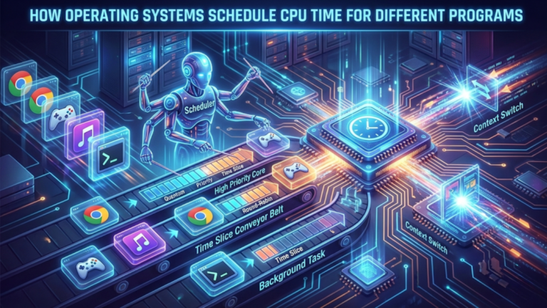 How Operating Systems Schedule CPU Time for Different Programs ...