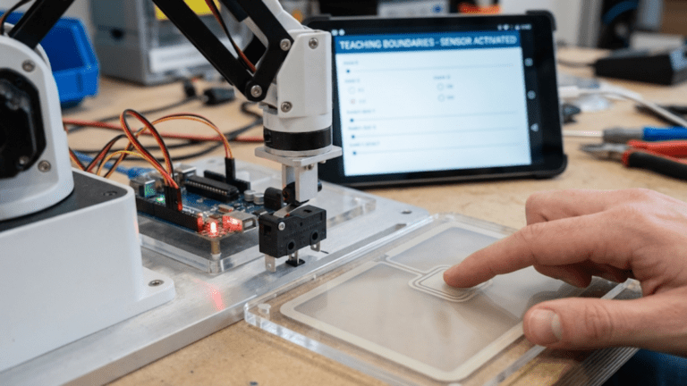 Touch Sensors and Limit Switches: Teaching Robots About Boundaries