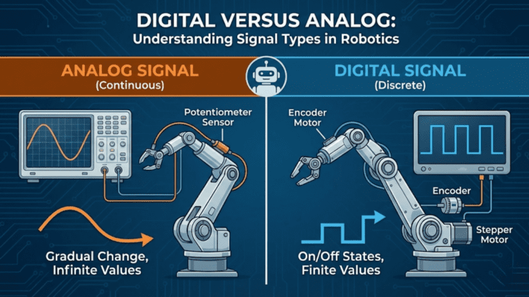Digital vs Analog Signals in Robotics: Complete Beginner's Guide to ...